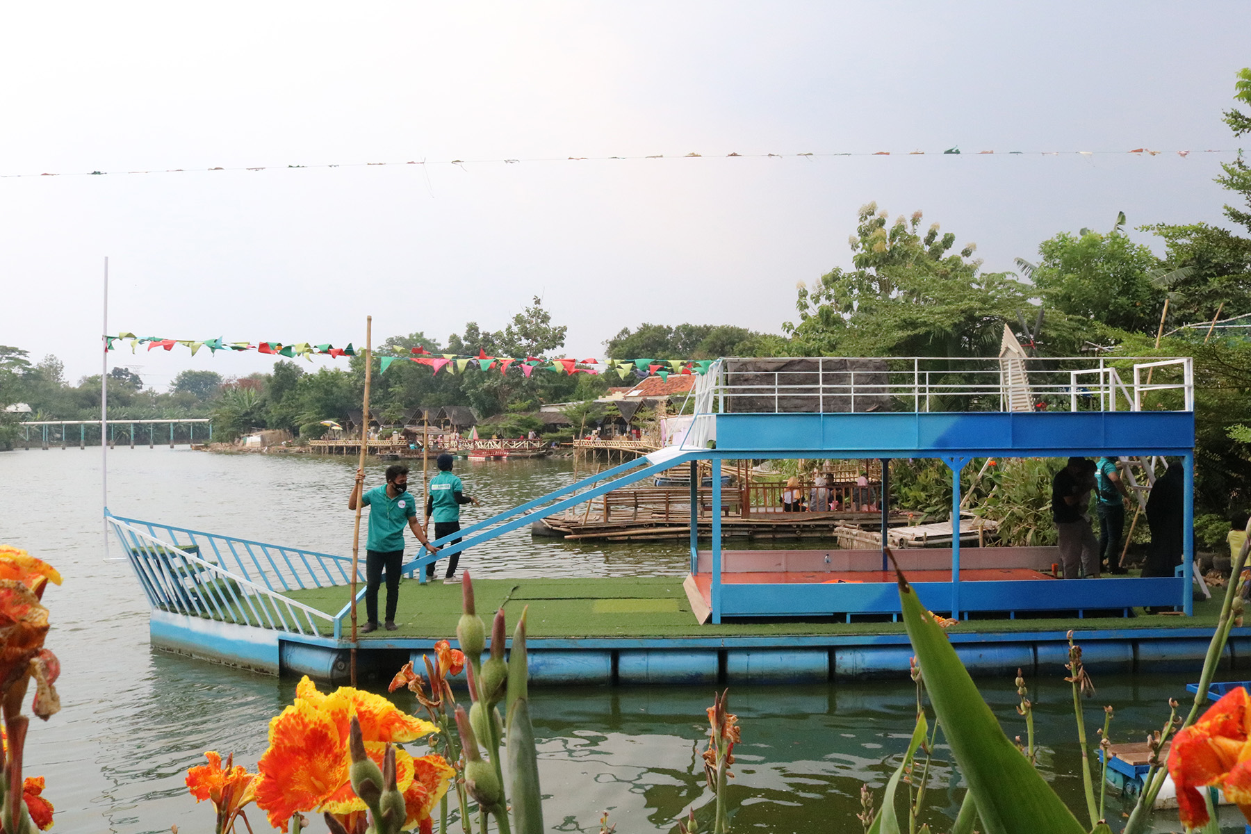Keindahan Senja di Situ Rawagede, Kota Bekasi - kilasbekasi.id